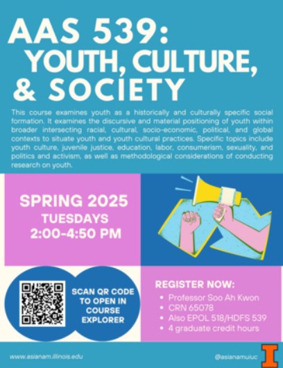 AAS 539: Youth, Culture and Society | Center for Global Studies | Illinois