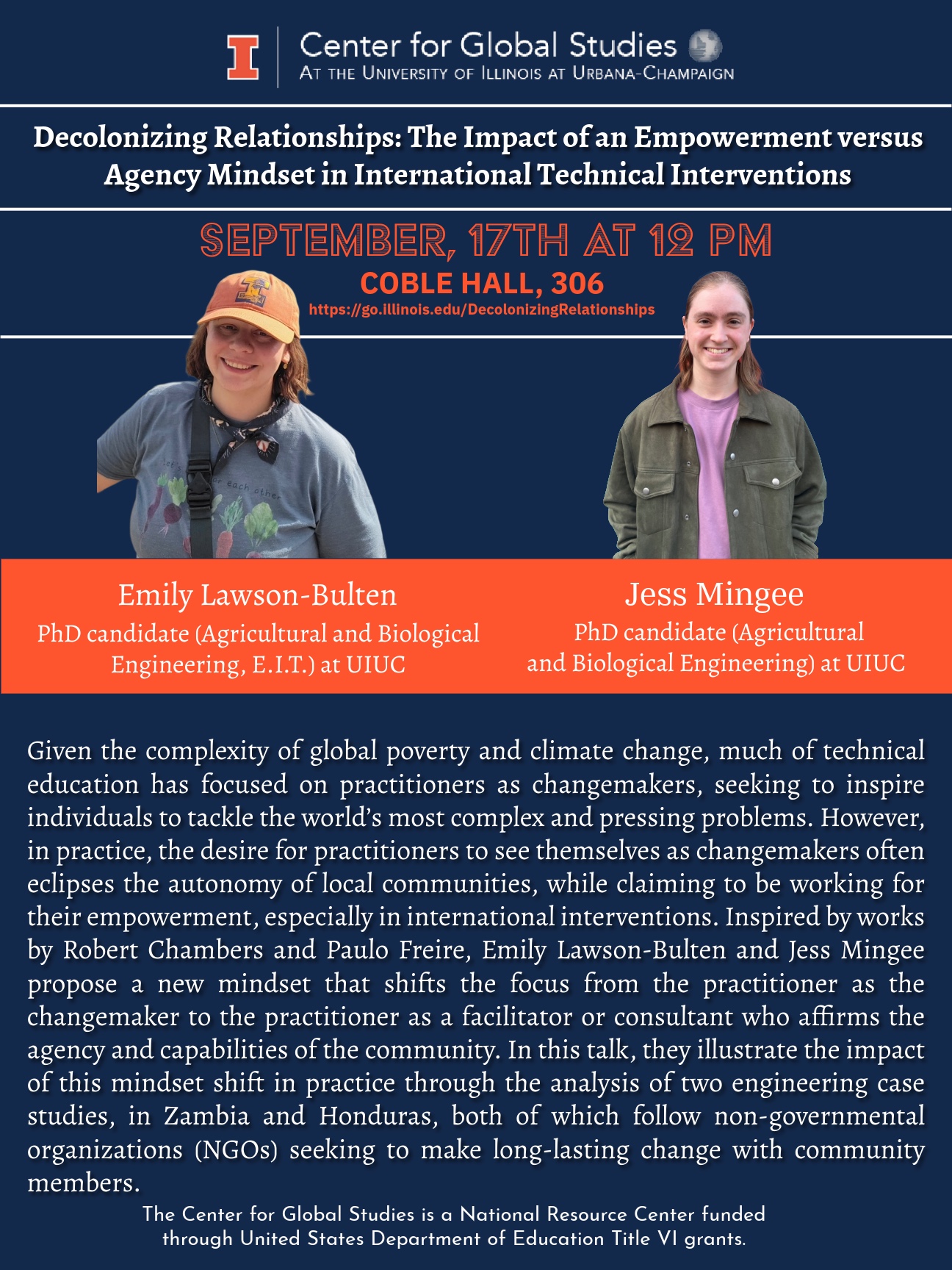 Jess Mingee and Emily Lawson-Bulten, "Decolonizing Relationships: The ...